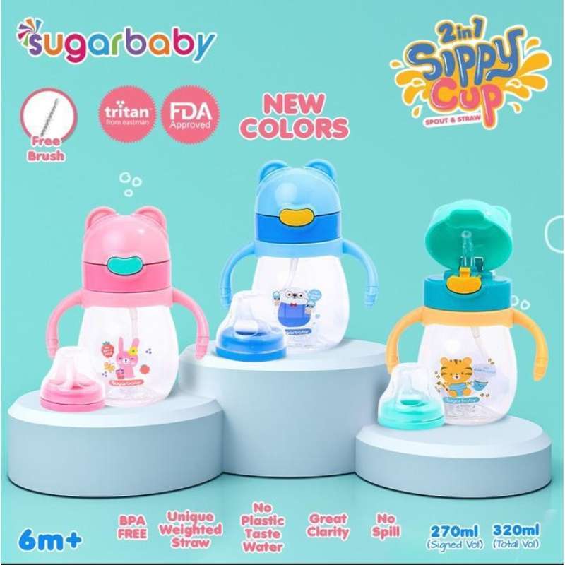 Jual Sugar Baby Botol TRITAN Sippy Sugarbaby di Seller Clodistore ...