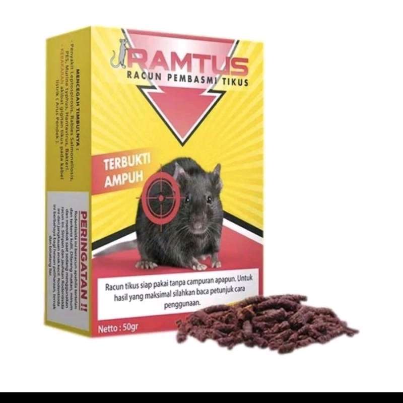 Jual Racun Tikus mati kering RAMTUS di Seller Tokoku1100 - Kota Medan ...