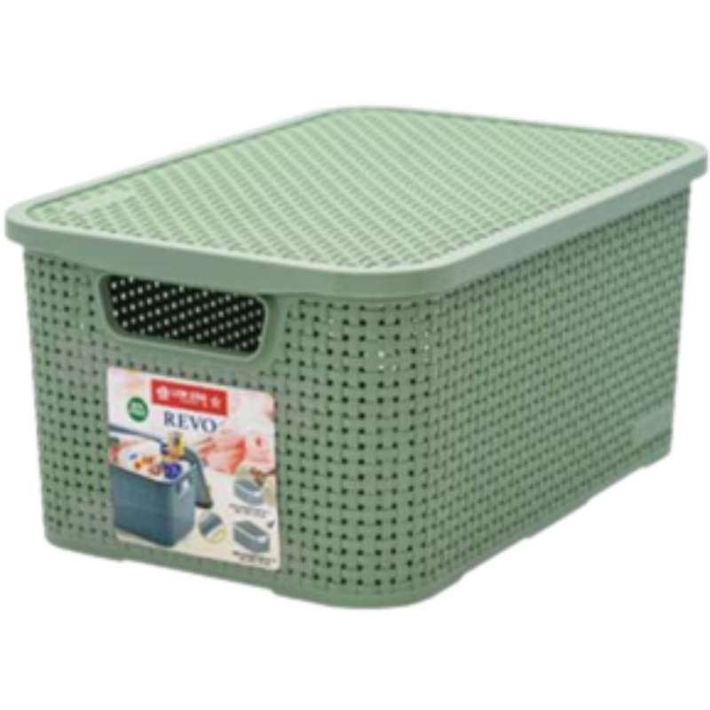 Jual Lion Star Tempat Penyimpanan Revo CA-13 Storage Box 10L Hijau di ...