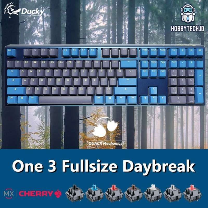 Jual Ducky One 3 Fullsize Daybreak Hotswap RGB Mechanical Gaming Keyboard di Seller Livingshop21 ...