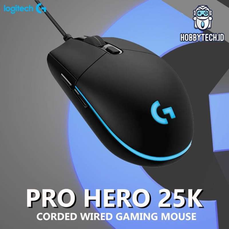 Jual Logitech Gpro Pro Hero K Corded Wired Gaming Mouse Di Seller Livingshop Jembatan