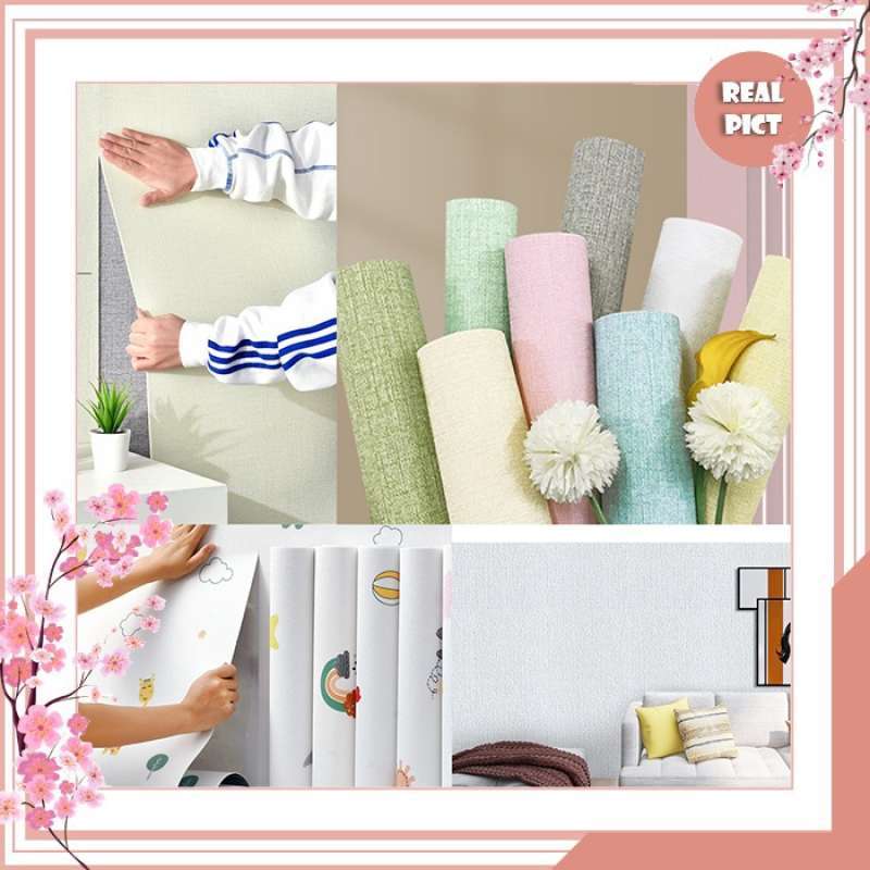 Wallpaper Sticker Dinding Roll at Susan Cochrane blog