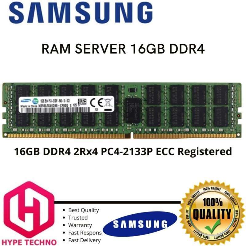 Promo Ram Server 16gb Ddr4 2rx4 Pc4 2133p Ecc Registered Ram Samsung
