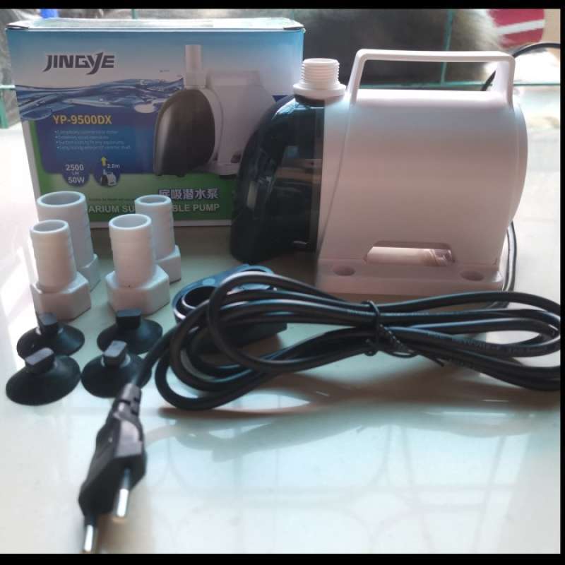 Jual Jingye Water Pump Yp 9500Dx (50 Watt) di Seller DENTA PET SHOP ...