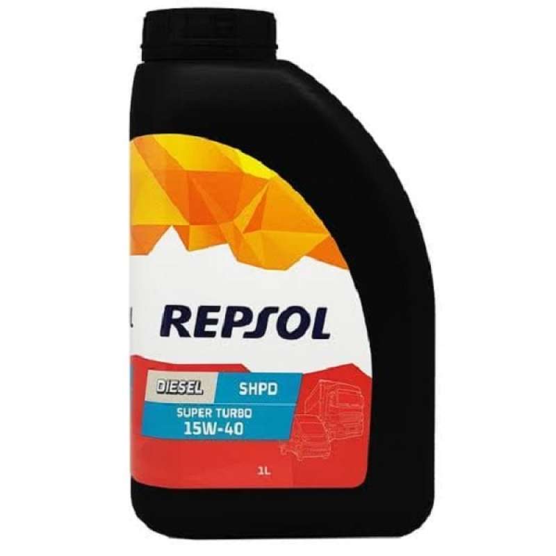 Jual Oli Repsol super turbo diesel 15w-40 1 liter ORIGINAL di Seller ...