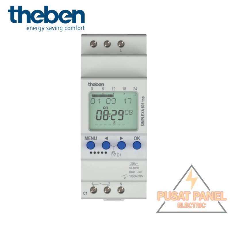 Promo TIMER SWITCH THEBEN DIGITAL SIMPLEXA 601 ORIGINAL Diskon 15% di ...