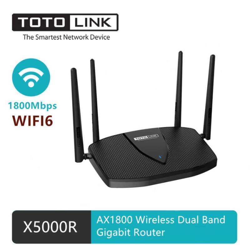 Jual TOTOLINK X5000R Wifi 6 Wireless Router di Seller Cemara Mas Indah ...