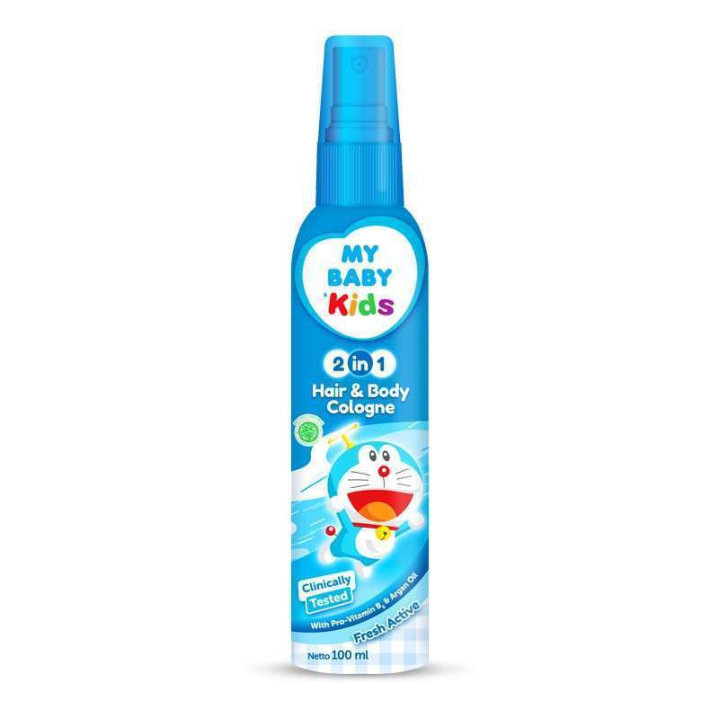 Jual My Baby Kids Hair & Body Cologne Blue [100 mL] di Seller mixacc ...