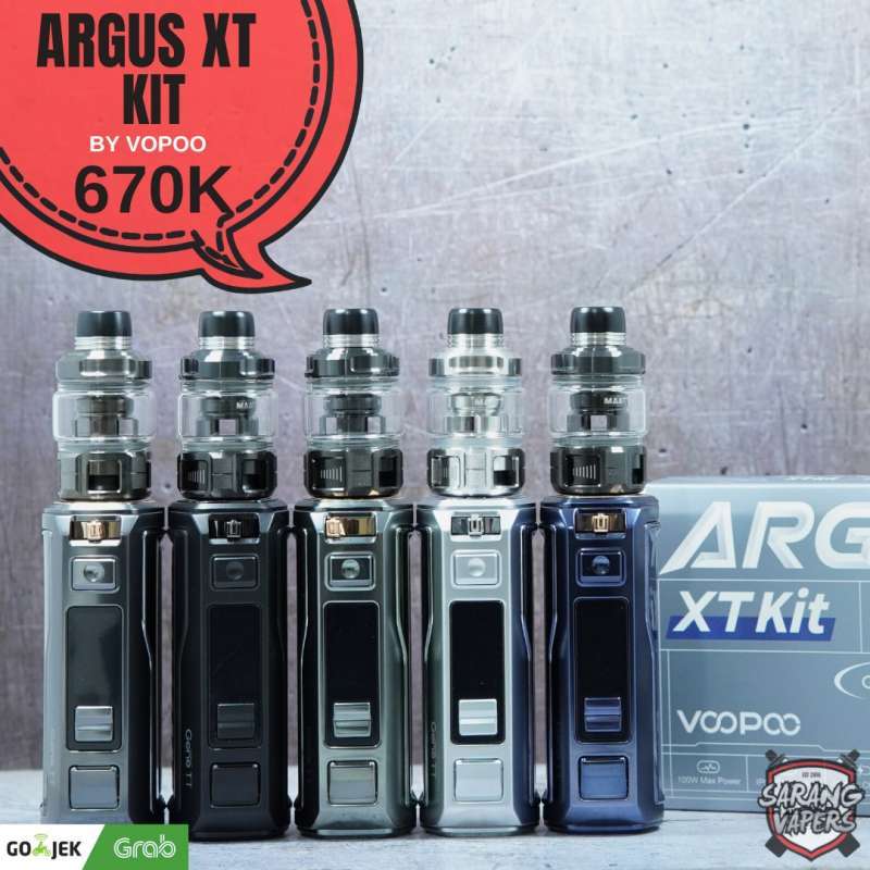Jual ARGUS XT KIT BY VOOPOO - GRAPHITE di Seller SARANGVAPERS ...