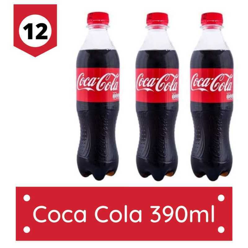 Promo Coca Cola Botol 390ml I Isi 12Pcs / Pack Diskon 10% di Seller ...