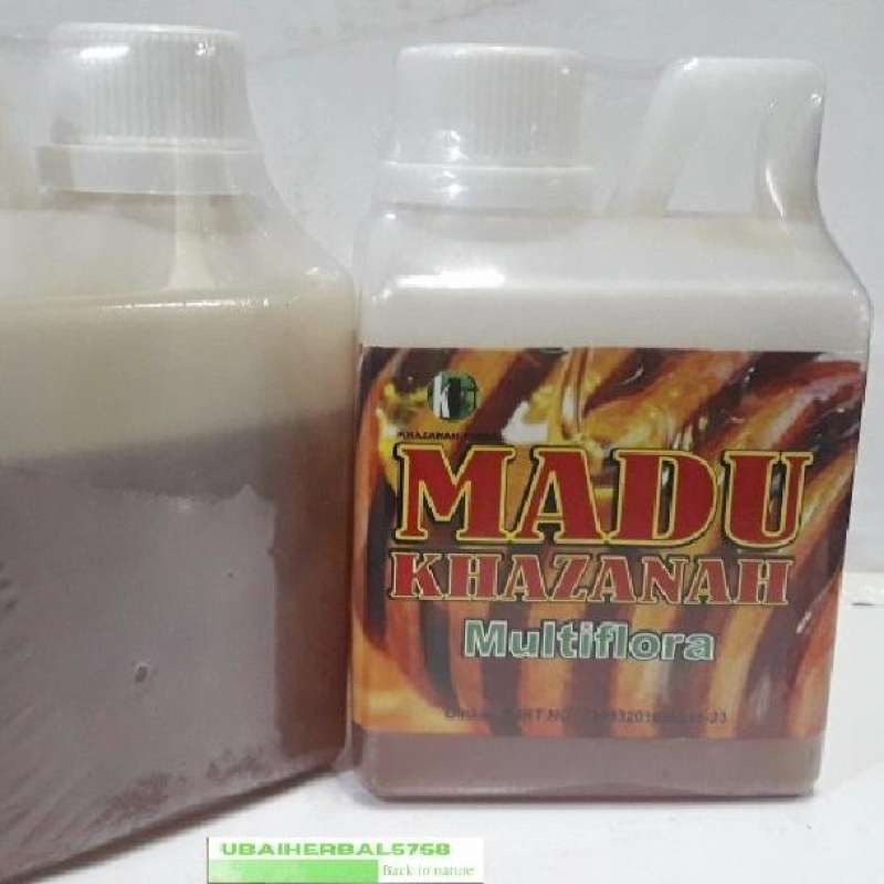 Jual Madu Multiflora Murni Super 500Gr | Madu Asli Multiflora Khazanah ...