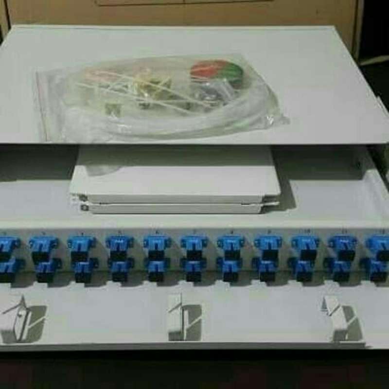 Jual Otb Rackmount 24 Core Sc Upc Lengkap Adapter Dan Pigtail Di Seller ...
