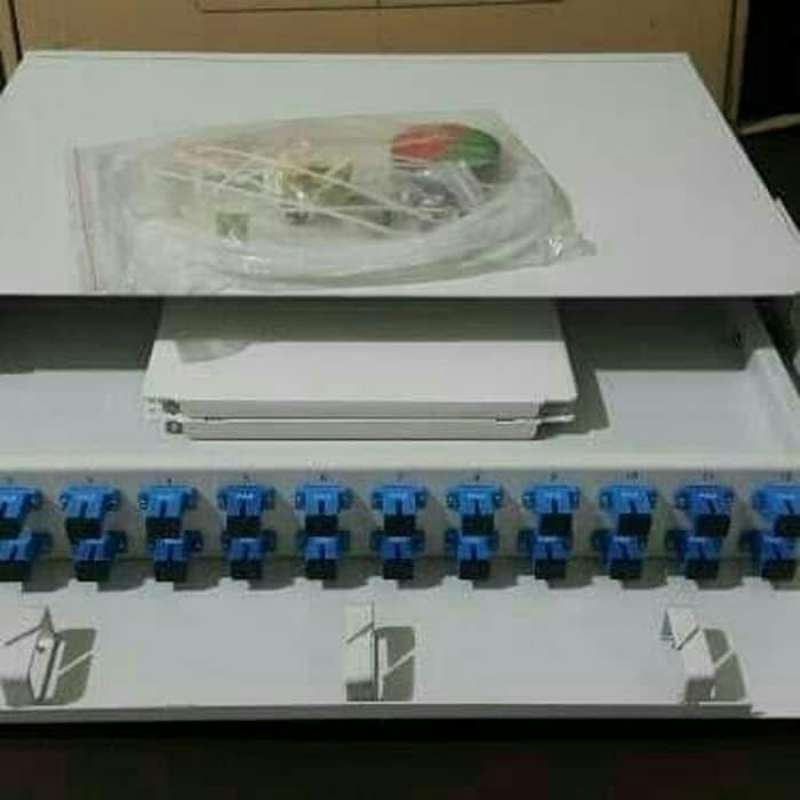 Jual Otb Rackmount 24 Core Sc Upc Lengkap Adapter Dan Pigtail Di Seller ...