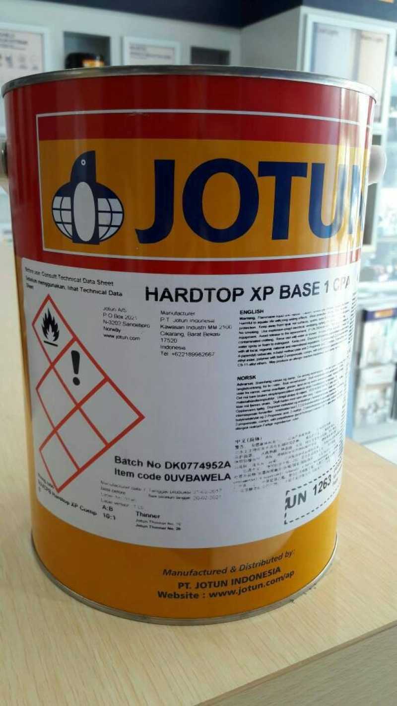 Promo Cat Jotun Hardtop Xp Ral3001 Red 5L Diskon 13% di Seller Tamiimah ...