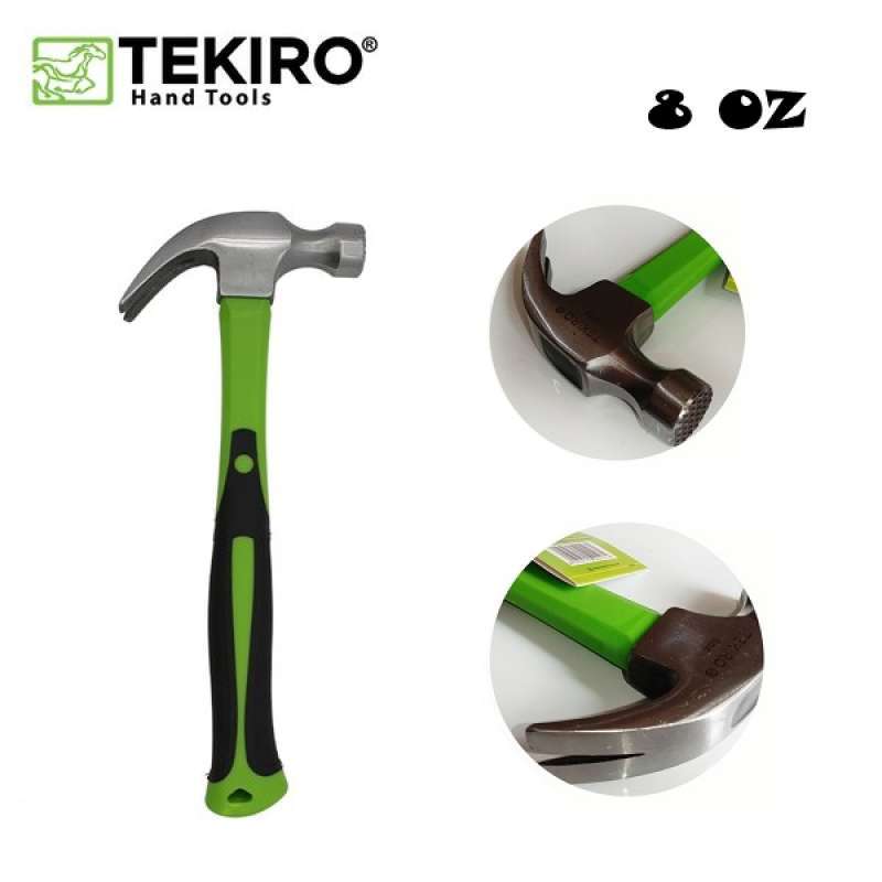 Jual Tekiro Palu Kambing / Tekiro Claw Hammer / TEKIRO / PALU 8OZ di ...