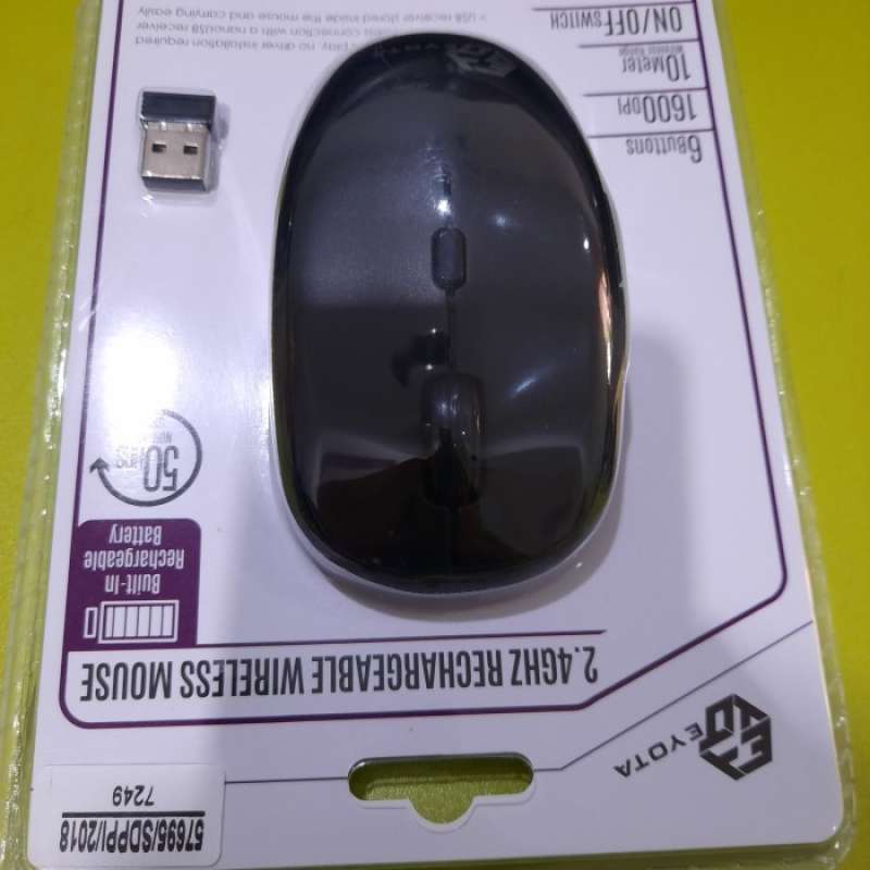 Jual Mouse Wireless Eyota Rechargeable Wireless Mouse Bisa Di Cas ...