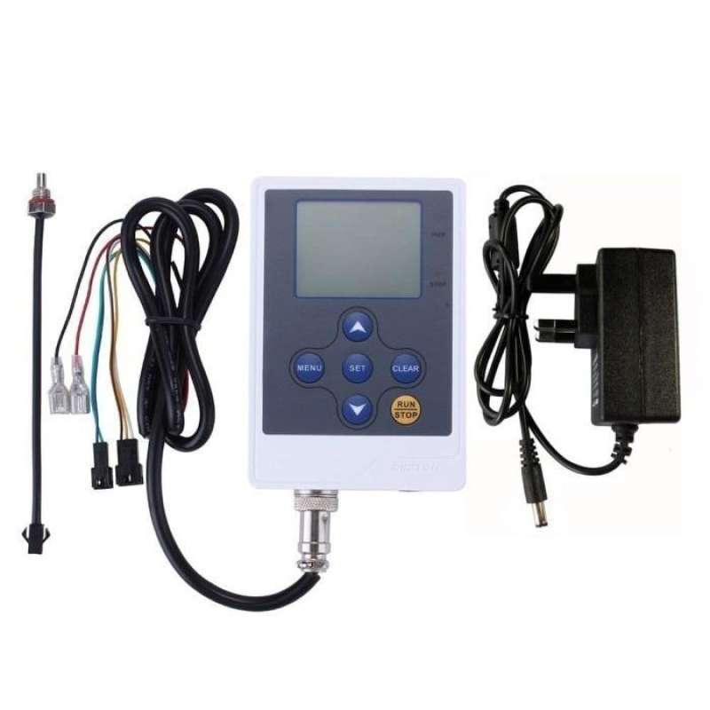 Jual New Water Liquid Flow Rate Volume Digital Display Flowmeter DFC15 ...