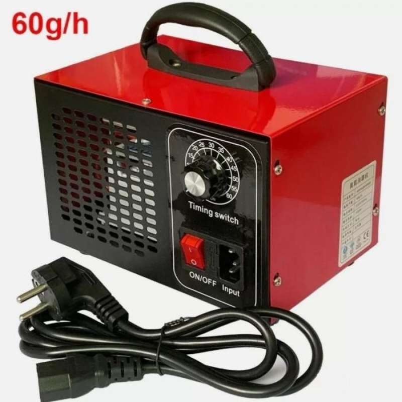 Jual Ozone Generator Air Purifier Machine Sterilizer maldehyde 220V 60g Ion di Seller Telkeshop ...