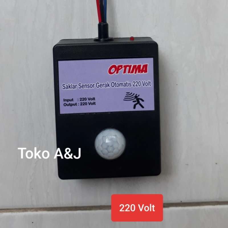 Jual Saklar Sensor Gerak 220 Volt, Sensor Pir Otomatis Di Seller ...