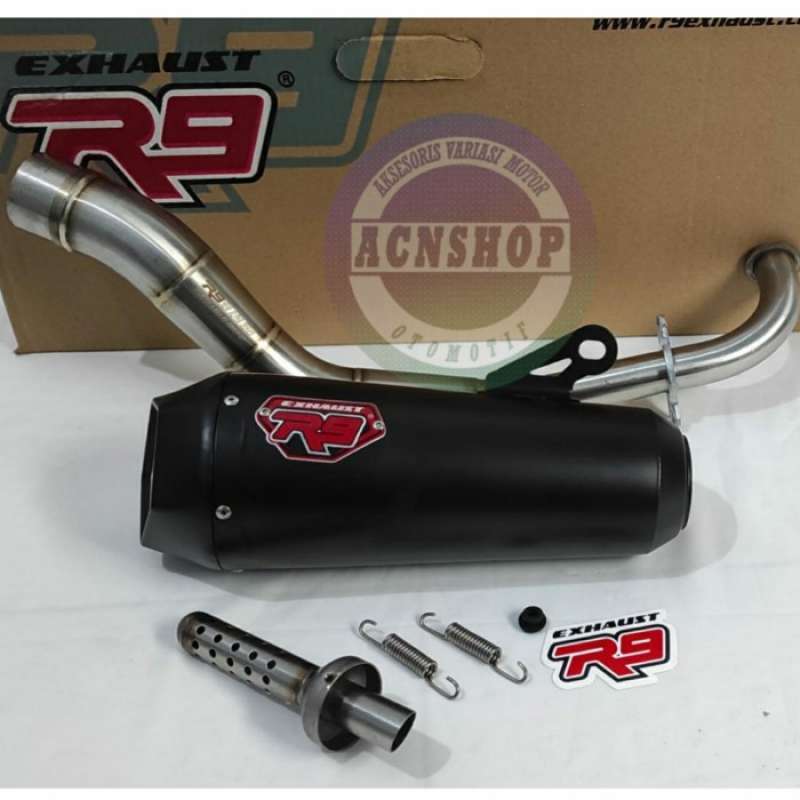 Jual knalpot r9 alpha series honda adv nmax aerox pcx 150 lokal di ...