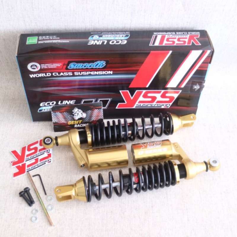 Jual Shockbreaker Shock Honda PCX 160 YSS G PLUS SMOOTH 365mm Black Gold di Seller Gasta Depn ...