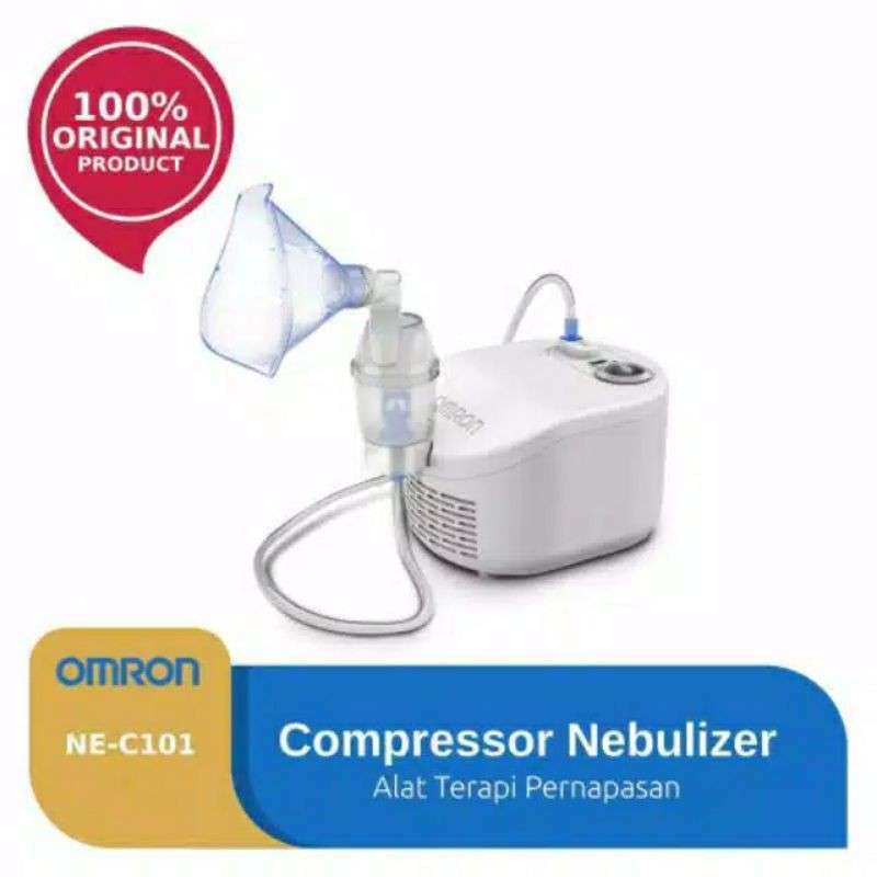 Jual Compressor Nebulizer OMRON NE-C101 ORIGINAL 100% / Garansi Resmi ...