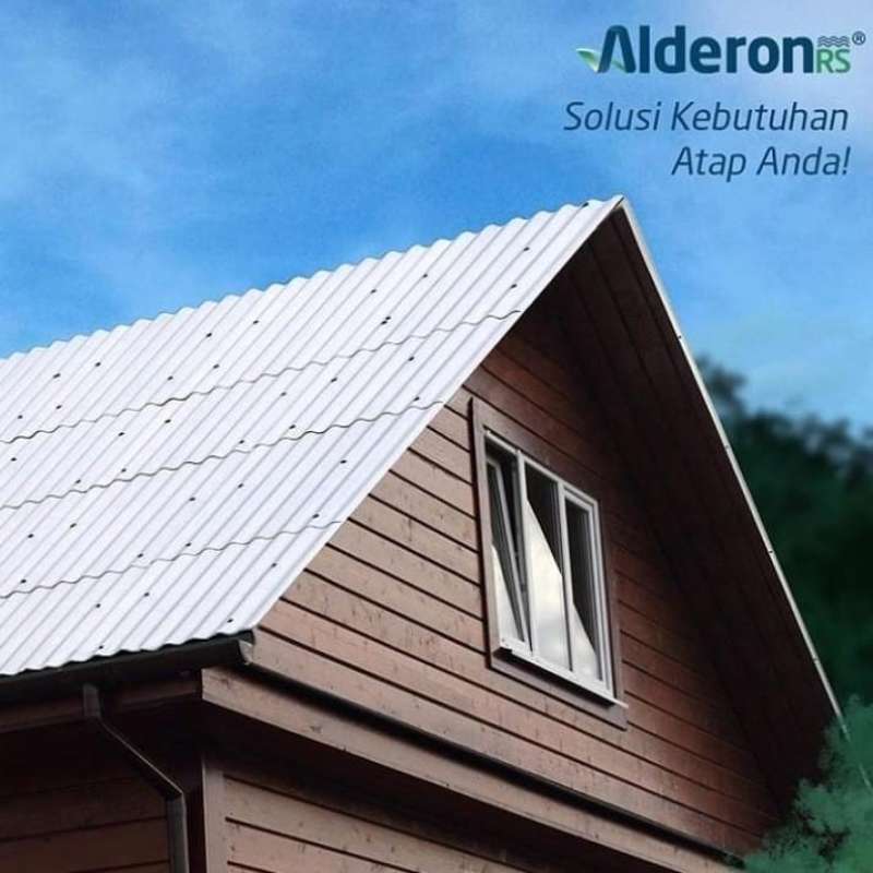 Jual Atap Upvc 1 Lapis Alderon Rs (harga Per Mtr) - Putih Di Seller ...