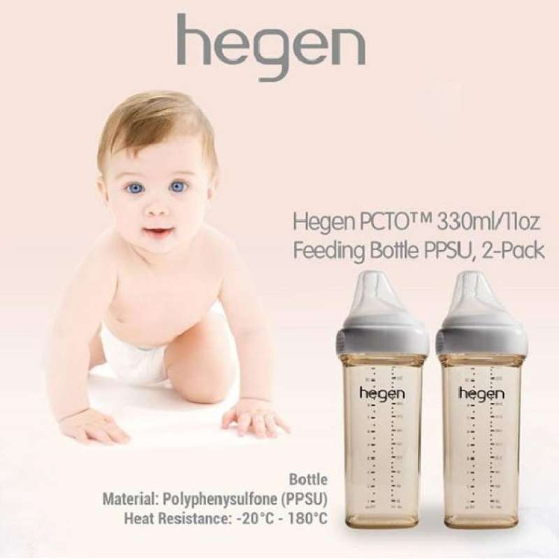 Jual Hegen Pcto Feeding Bottle Ppsu 330ml 2 Pack Di Seller Willow Baby Shop West Official Store ...