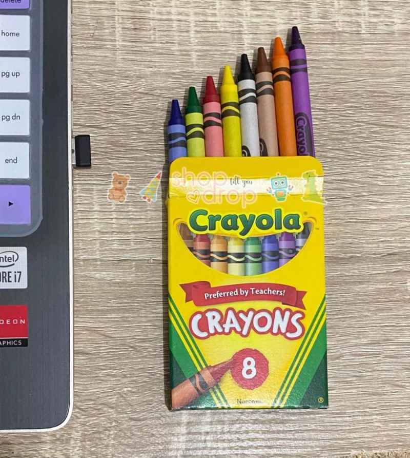 Jual Pensil Warna Crayon Anak - Crayola Crayons 8 di Seller Shop-Drop ...