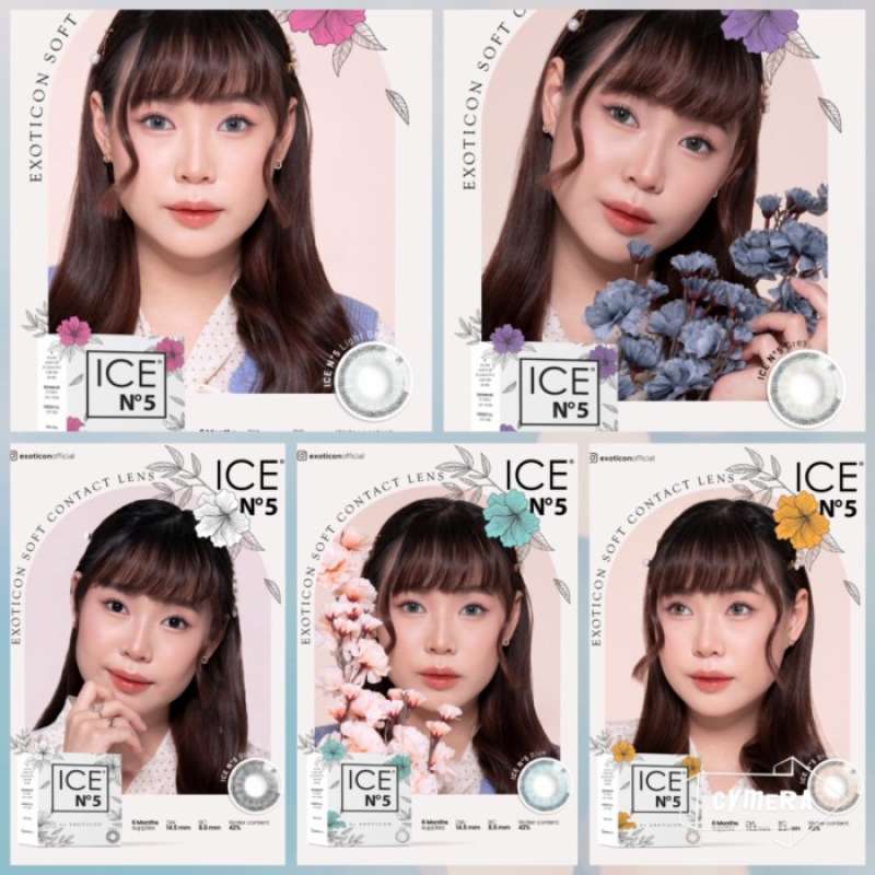 Jual Softlens ICE N5 / Softlen ICE N5 by exoticon diameter 14.5MM / ice ...