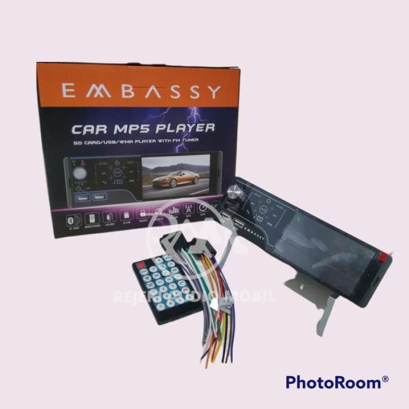 Jual Embassy Mobil Single Din Mp5 Tv Mobil Layar Sentuh Lcd 4 Inch Di ...