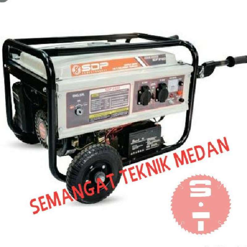 Jual Genset Generator Bensin Tembaga 2000 Watt Electric Starter Sdp ...