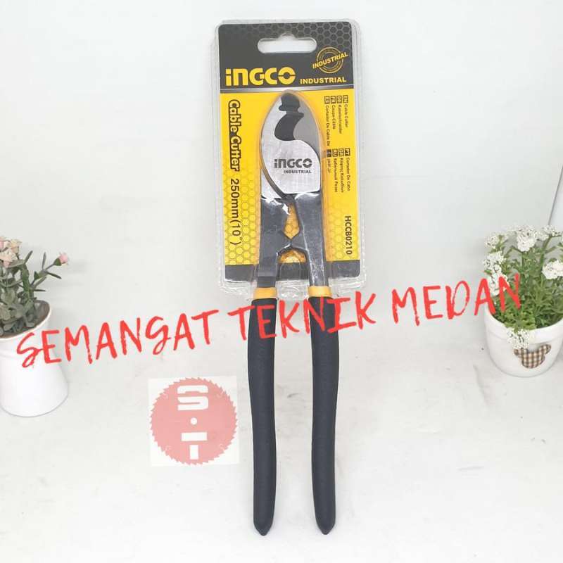 Jual TANG KUPAS GUNTING POTONG KABEL LAS CABLE CUTTER 10 10 INCH INGCO ...