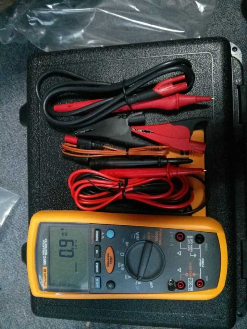 Promo Fluke 1587 2 In 1 Digital Insulation Multimeter Tester Multi ...