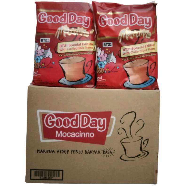 Jual Good Day Mocacinno/dus ( 12 Bag X 30 Bks X 20gr / 36 Renteng ) Di ...