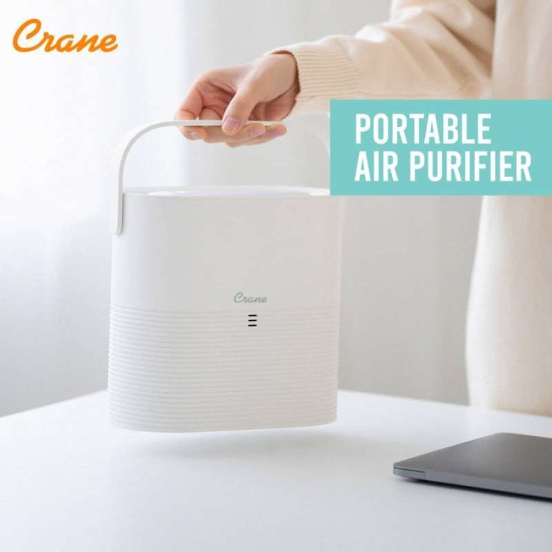Jual Crane Rechargeable Portable Air Purifier with Strap di Seller ...