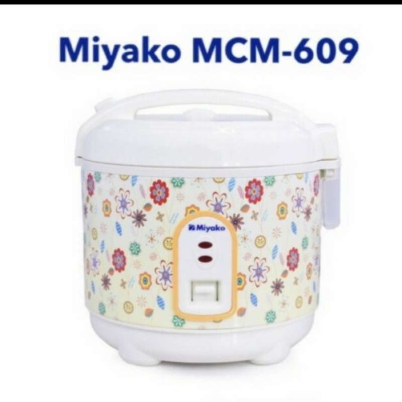 Promo Miyako MCM-609 Penanak Nasi Serbaguna 0.6 L Rice Jar Cooker ...