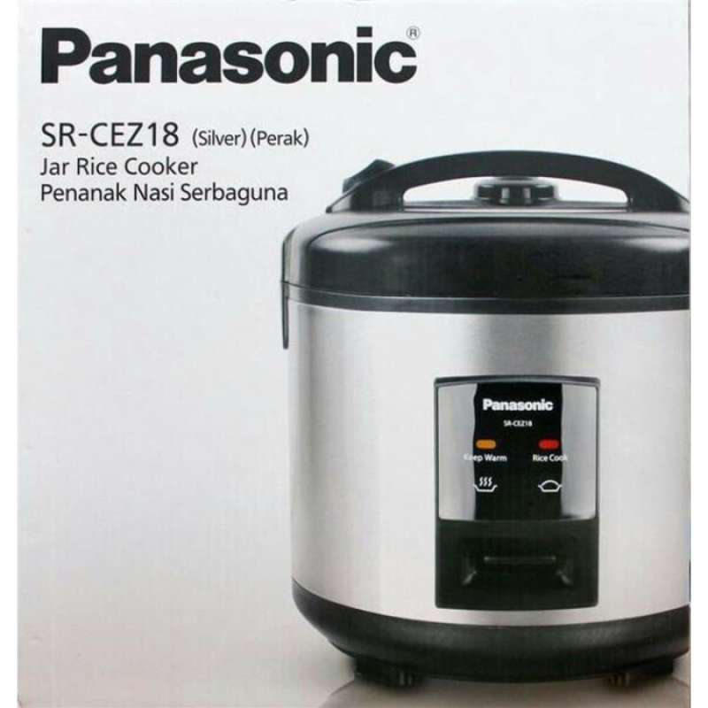 Jual panasonic rice cooker 1.8 liter magic com 3in1 SR-CEZ18 SSR SR ...