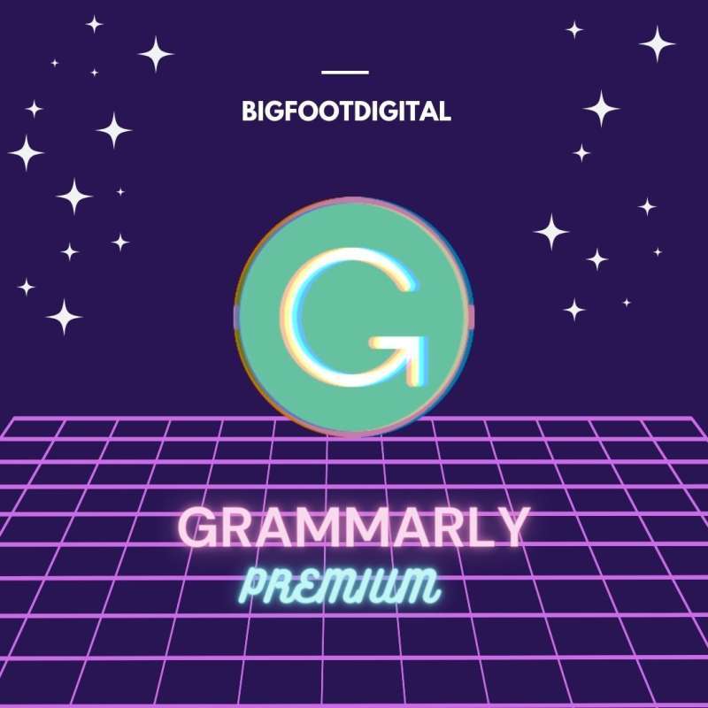 Jual GRAMMARLY PREMIUM 1 BULAN (PRIVATE) di Seller BIGFOOTDIGITAL ...
