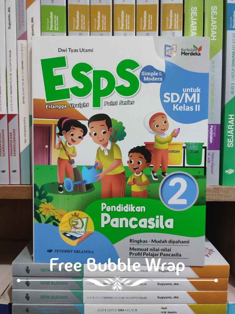 Jual Buku Esps Pendidikan Pancasila Kelas 2 SD Kurikulum Merdeka ...