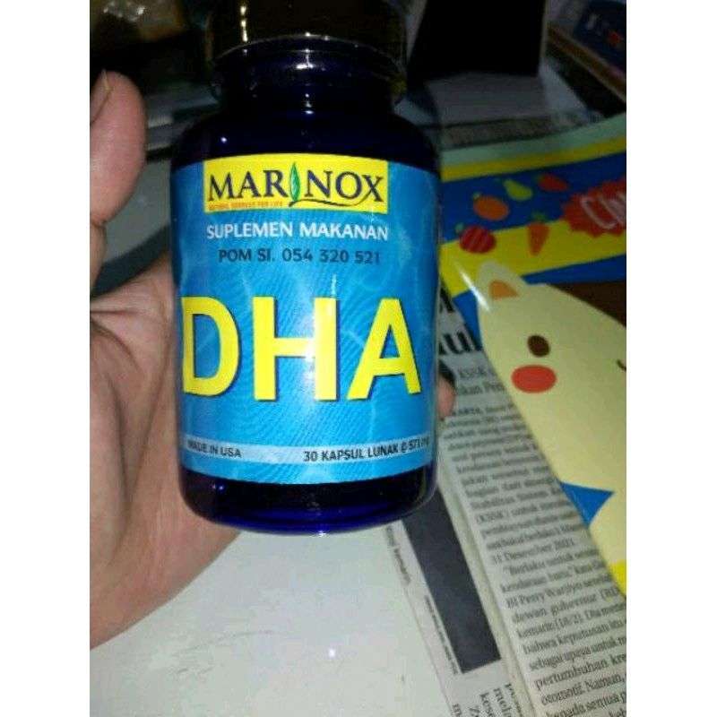 Jual Marinox Dha Gizi Penting Untuk Otak Dan Mata Isi 30 Kapsul Di ...