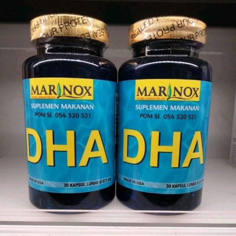 Jual Marinox Dha Gizi Penting Untuk Otak Dan Mata Isi 30 Kapsul Di ...
