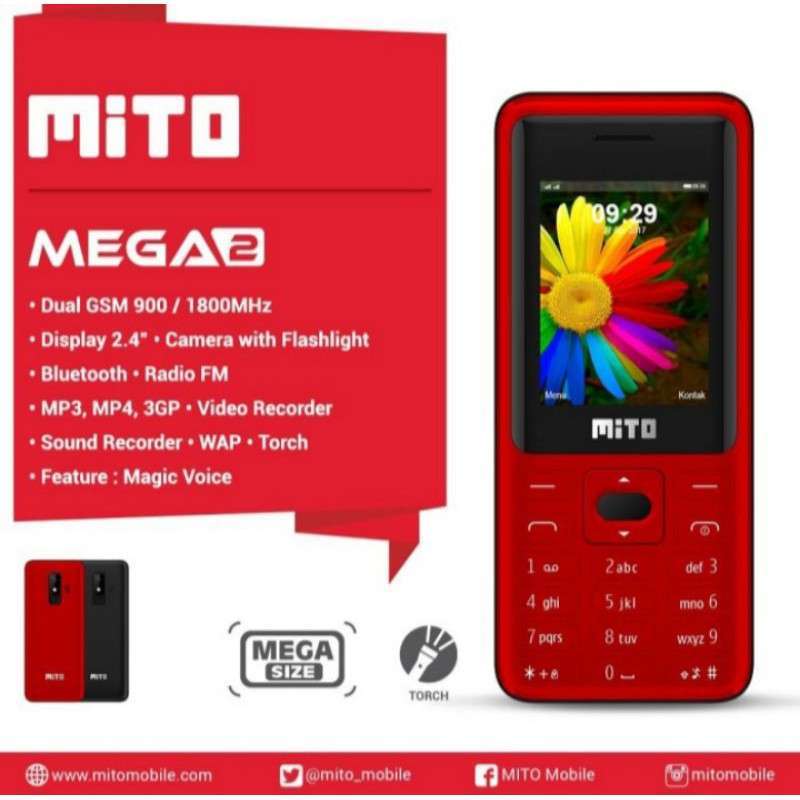Jual Mito Mega 2 With Magic Voice Di Seller Earth Olshop - Earth Olshop ...
