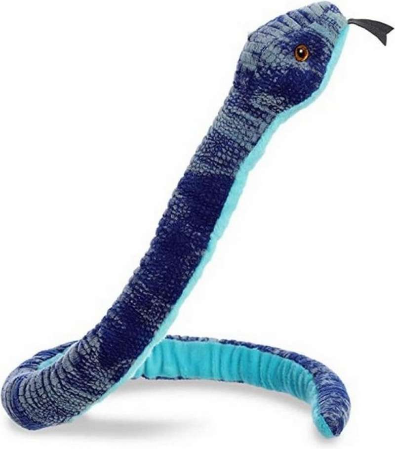 Promo Aurora World Jungle Blue Snake Ular Large Plush Toy Boneka Anak ...