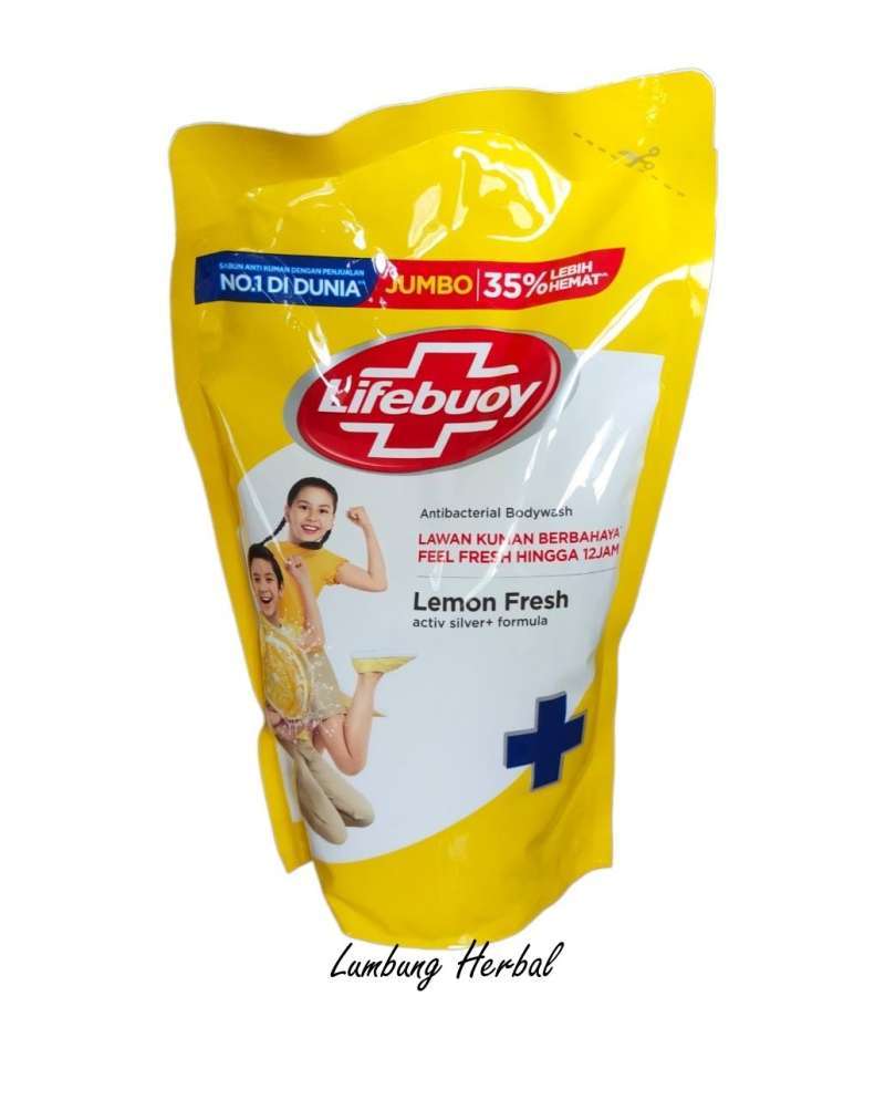 Promo LIFEBUOY Body Wash Lemonfresh KUNING Refill 900ml - 825 ml Diskon ...