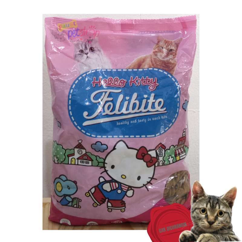 Promo Felibite Hello Kitty 500g Makanan Kucing kering Cat Dry Food ...