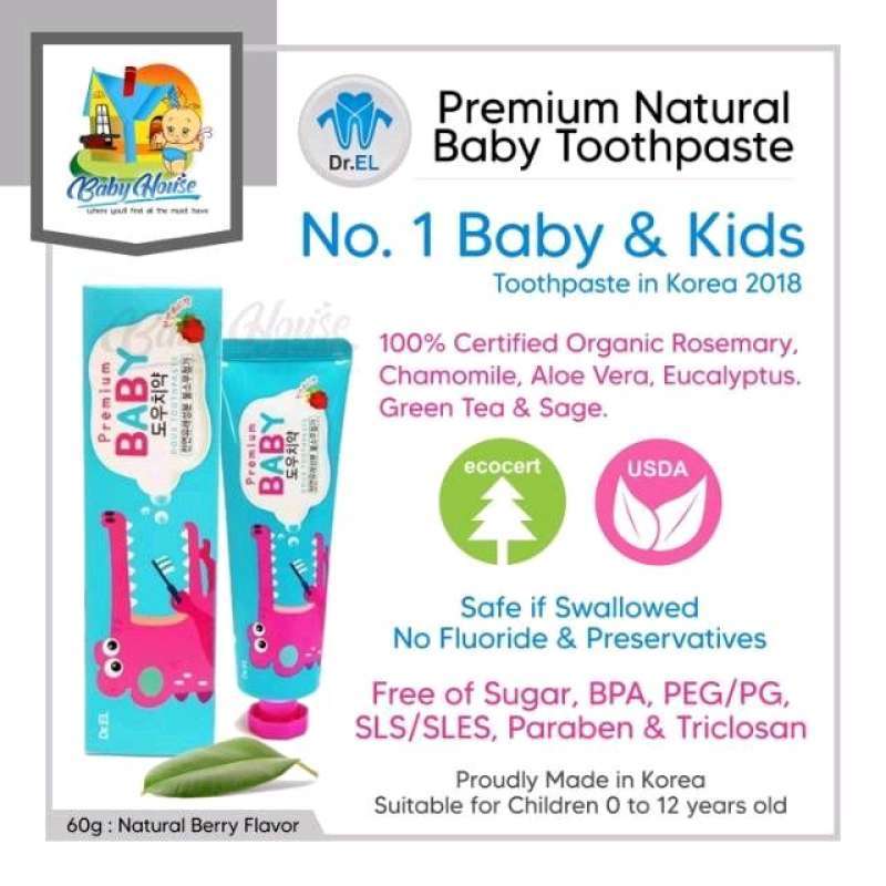 Jual Dr.el Premium Baby Toothpaste Di Seller Bhouse_mdn - Jl Diponegoro ...