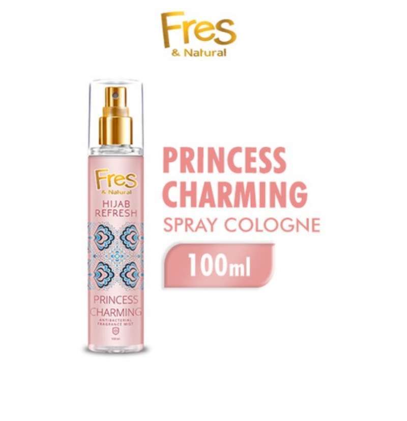 Jual Fres & Natural Spray Cologne Hijab Refresh Princess Charming 100 ...