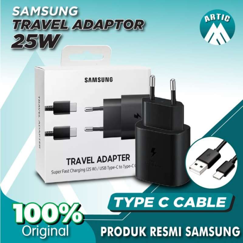 Jual Samsung Travel Adapter Fast Charging 25W USB Type C Original di ...