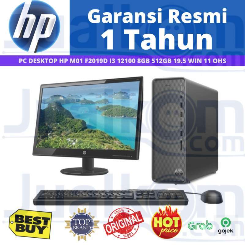 Jual Pc Desktop Hp M01 F2019 D Original Murah - Harga Diskon Maret 2024 | Blibli